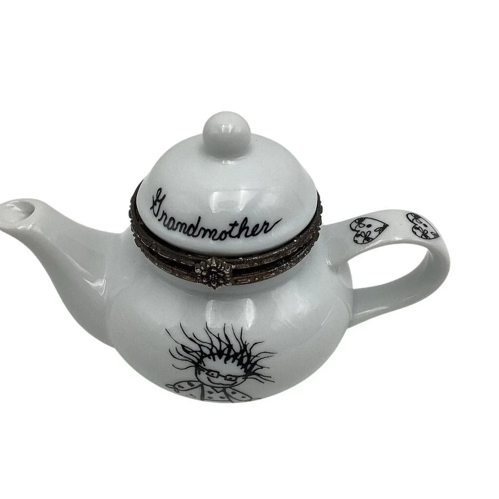 The Unbranded Brand | Kitchen | Grandmother Mini Teapot Trinket Box ...